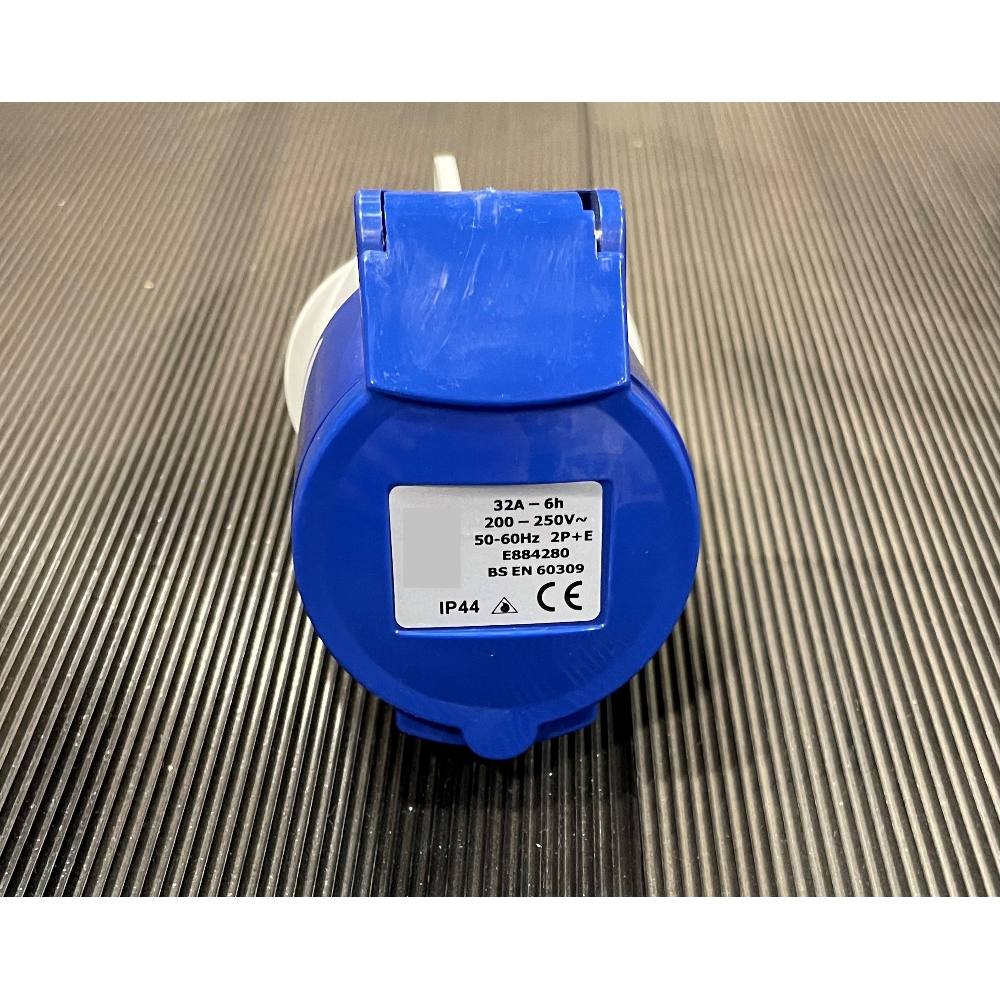 Socket 230V 32A (Blue)